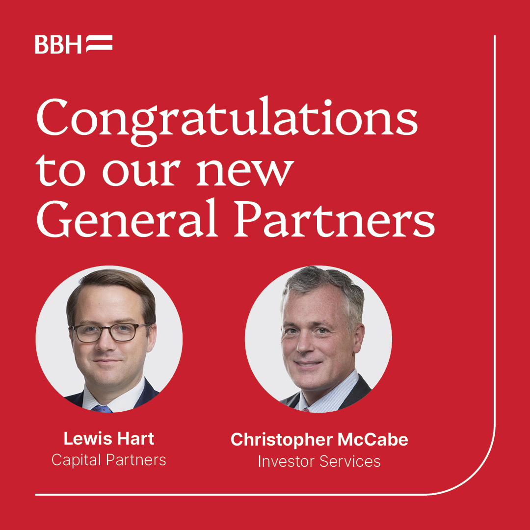Brown Brothers Harriman Appoints Two New General Partners